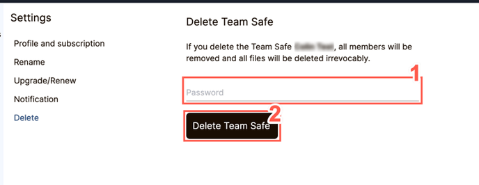 Team Safe Settings: Configuring Your Team Safe to Your Needs